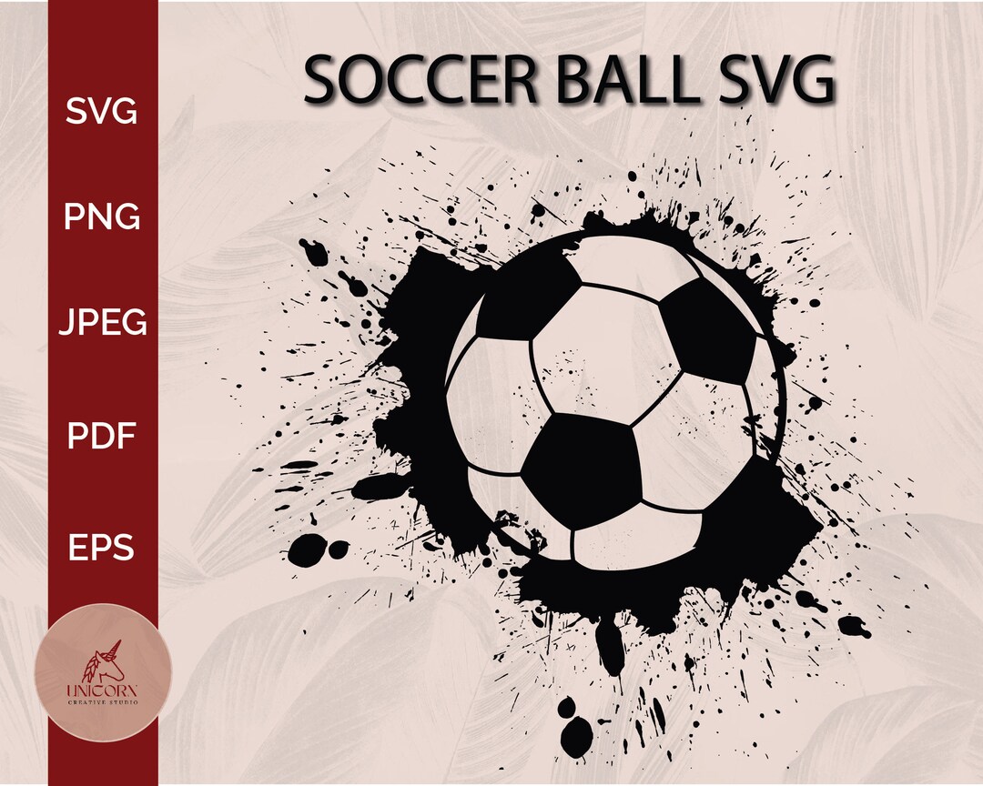 Balón de fútbol svg / Balón de fútbol png / Nombre Fútbol svg - Etsy México