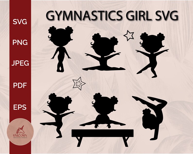Gymnastics Svg Gymnastics Png Tumbling Svg Gymnast Svg Gymnastics Mom ...
