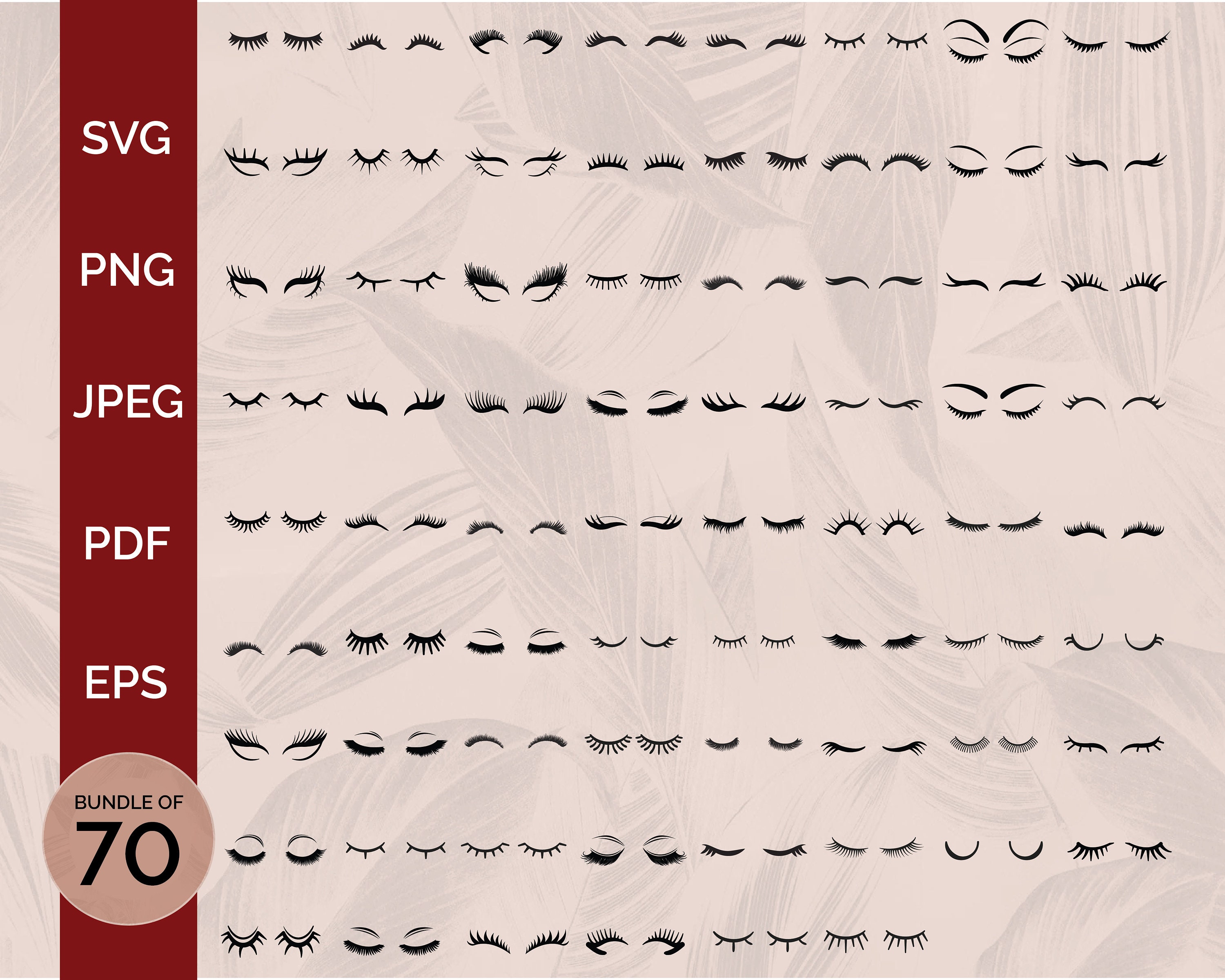 Lashes Svg Eyelashes Svg Eyelash Svg Eye Lashes Svg Eyebrow Svg Eyelash ...