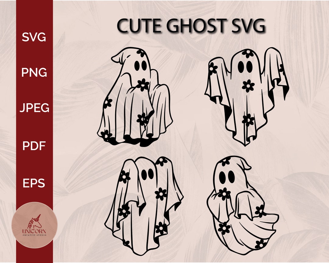 Buy Cute Ghost Svg Ghost Face Svg Baby Ghost Svg Cute Ghost Png Boo Svg ...