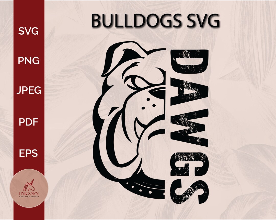 Georgia Bulldogs Svg Uga Svg Bulldog Football Svg Georgia Bulldogs Png ...