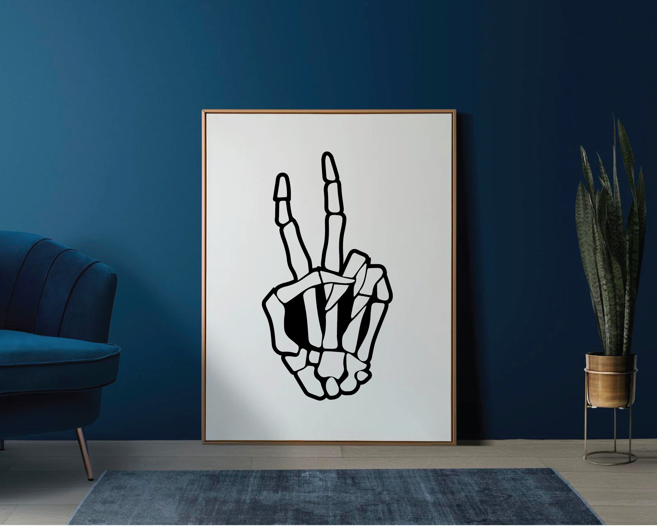 Skeleton Peace Sign Peace Sign Svg Vector Peace Sign Skeleton Hand Svg ...