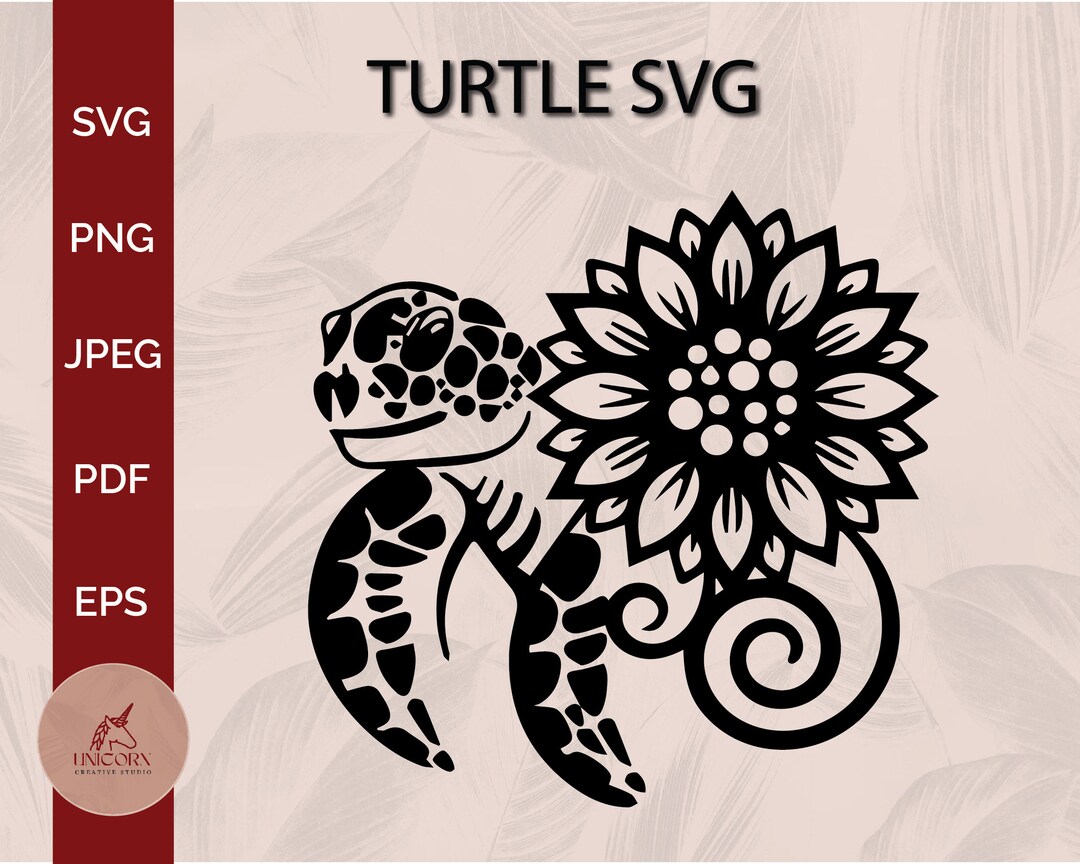 Sea Turtle Svg Turtle Svg Sea Turtle Png Turtle Png Cute Turtle Svg ...