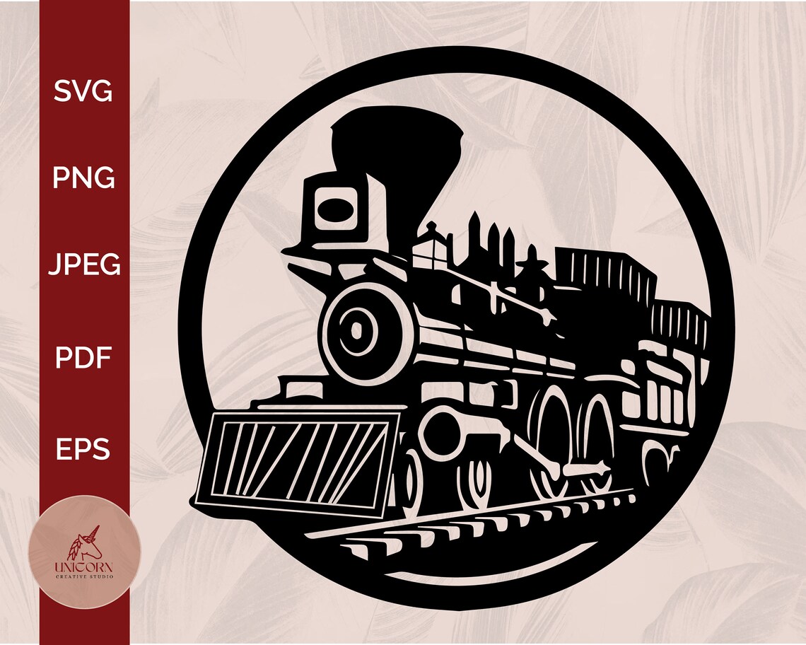 Train Svg Steam Engine Svg Train Clipart Train Png - Etsy