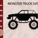 Monster Truck Svg Monster Jam Svg Monster Truck Png - Etsy
