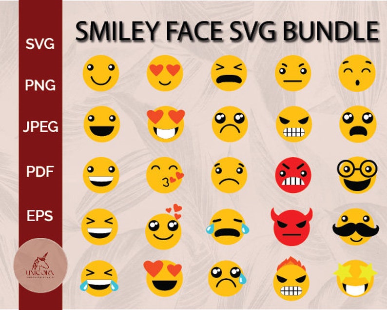 Smiley Face Svg Emoji Svg Happy Face Svg Smiley Face Logo Emoji Shirt ...