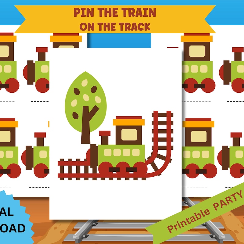 Train Theme - Etsy