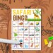 Safari Theme BINGO, Kids Bingo Game, Safari Jungle All Ages Party Games ...