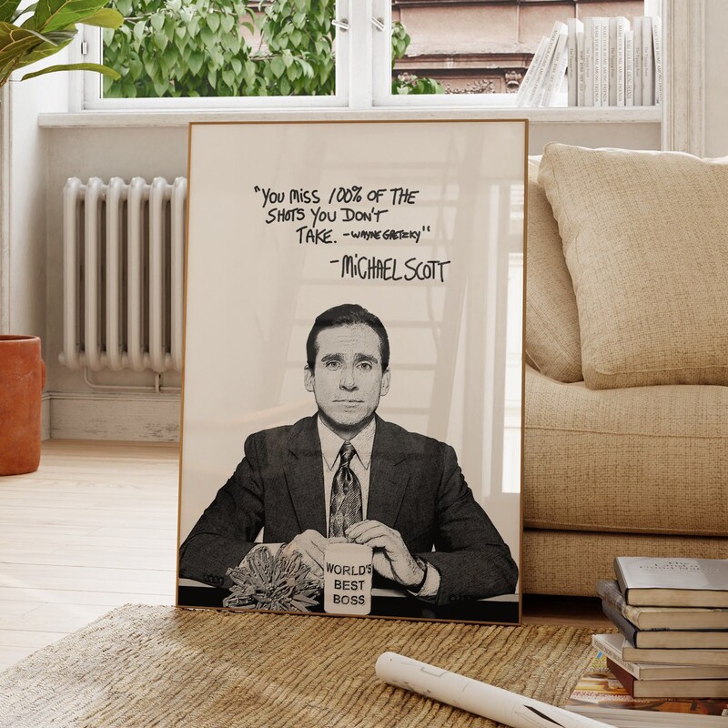 Michael Scott Art - Etsy