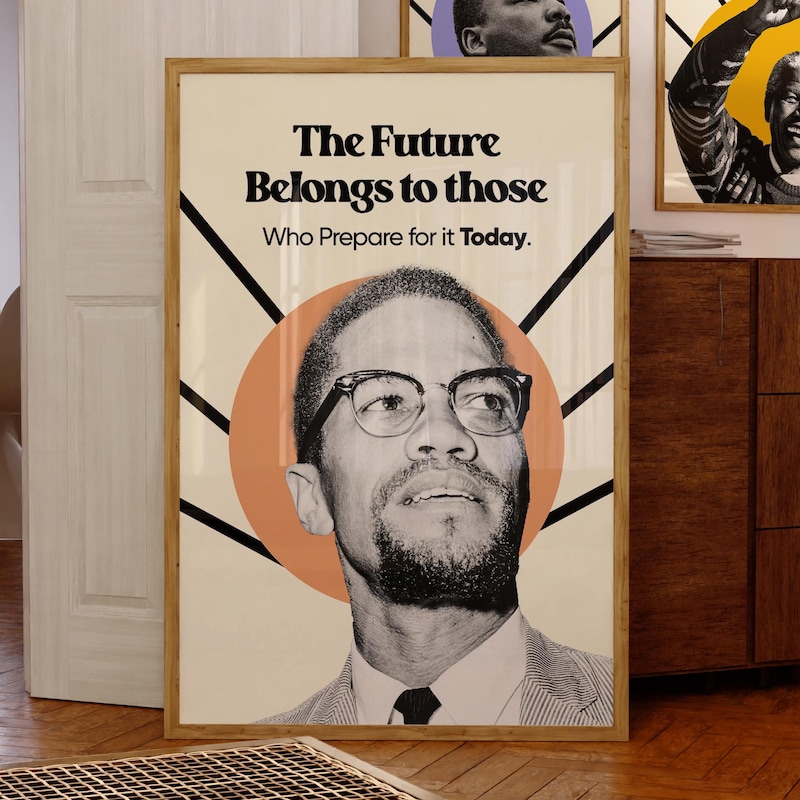 Malcolm X - Etsy