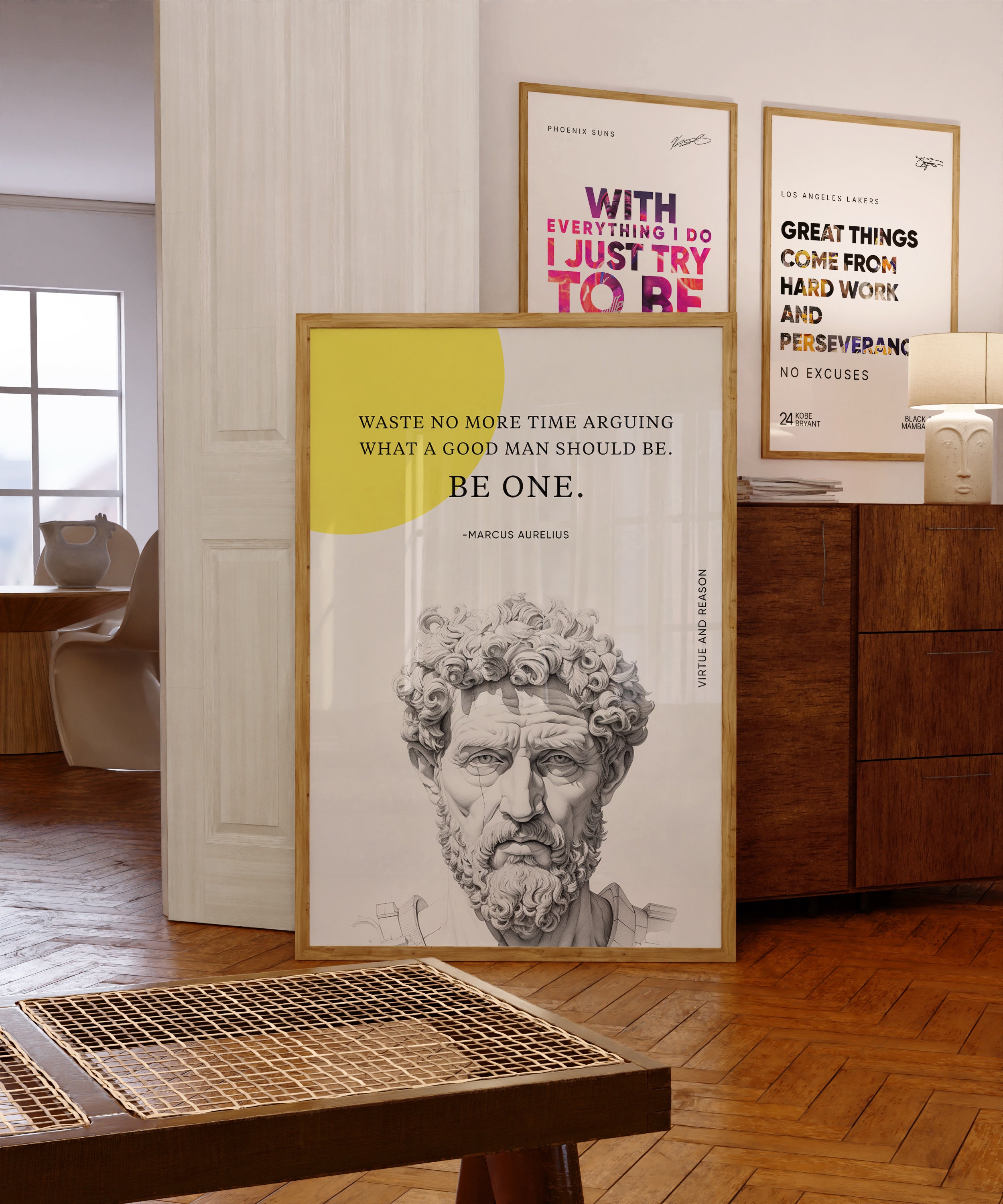 Marcus Aurelius Quote Poster: Stoic Philosophy Art (digital Print) - Etsy