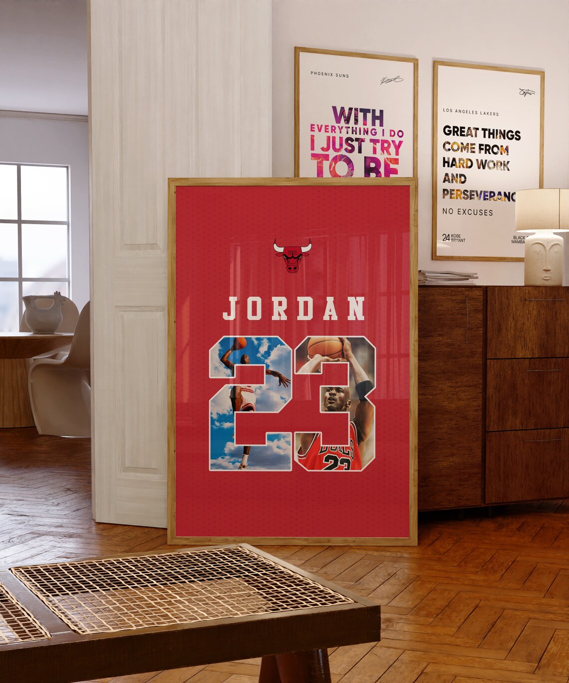 Michael Jordan 23 Poster: Legendary Moments, Wall Art for Bulls Fans - Etsy