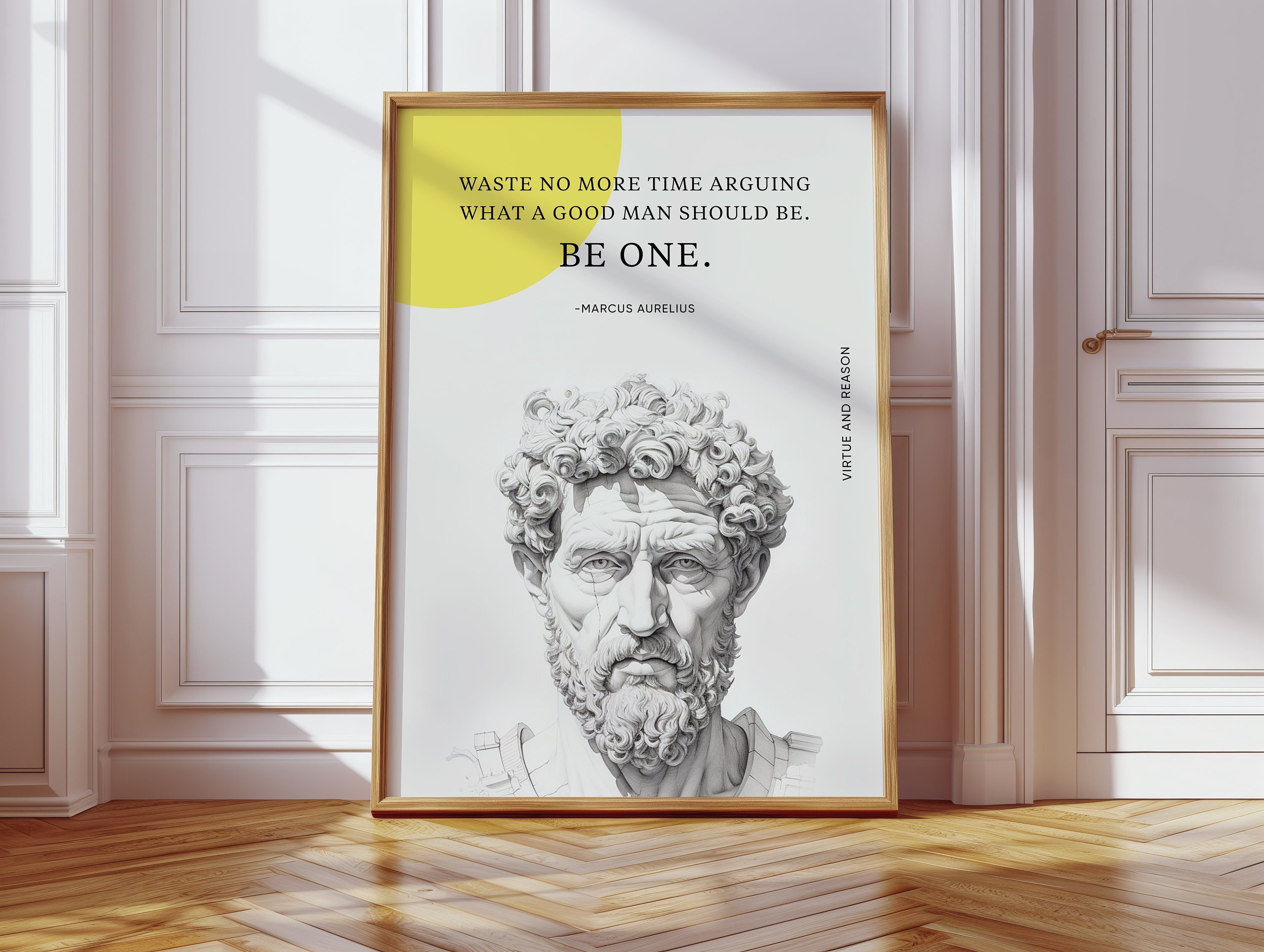 Marcus Aurelius Quote Poster: Stoic Philosophy Art (digital Print) - Etsy