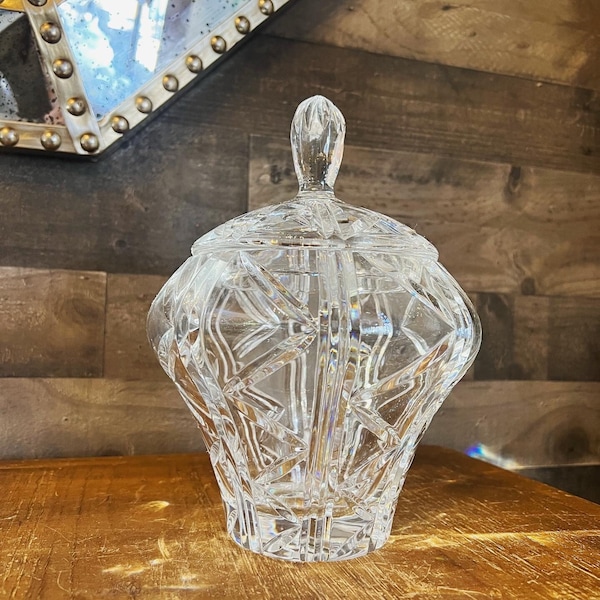 Crystal Candy Dish - Etsy