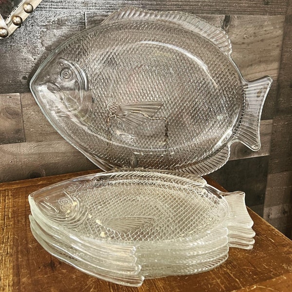 Fish Plates - Etsy