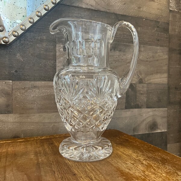 Crystal Pitcher - Etsy