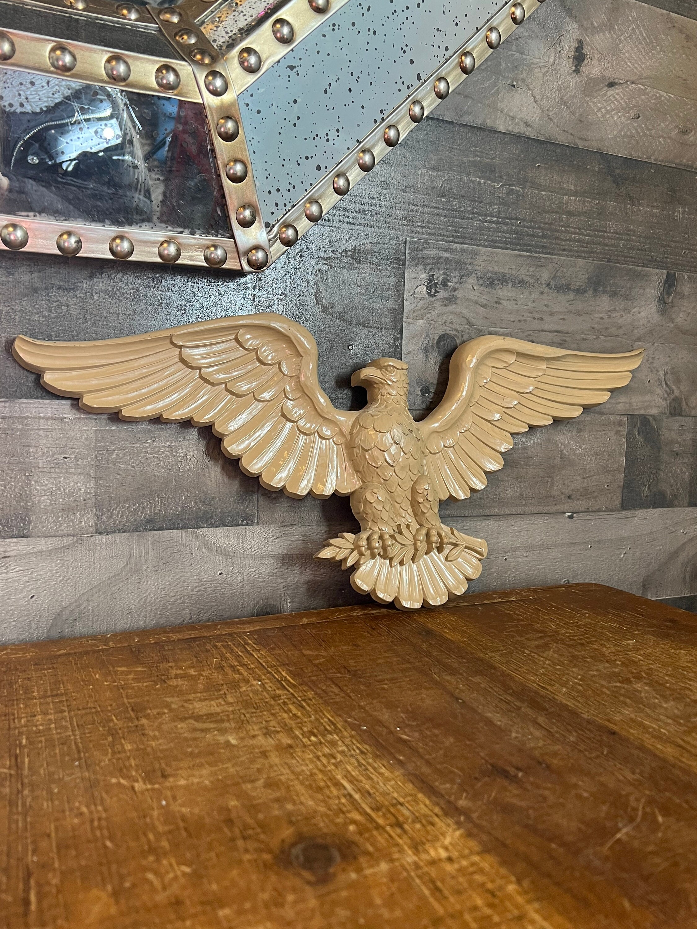 Vintage Syroco Eagle Wall Hanging Decor Americana Decor Rustic Home ...