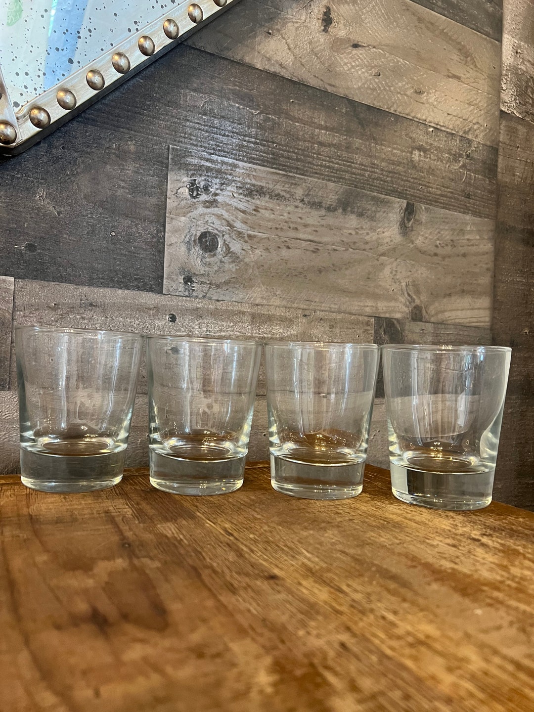 Vintage Libbey Rocks Glasses Set of 4 Old Fashioned Glasses Whiskey ...