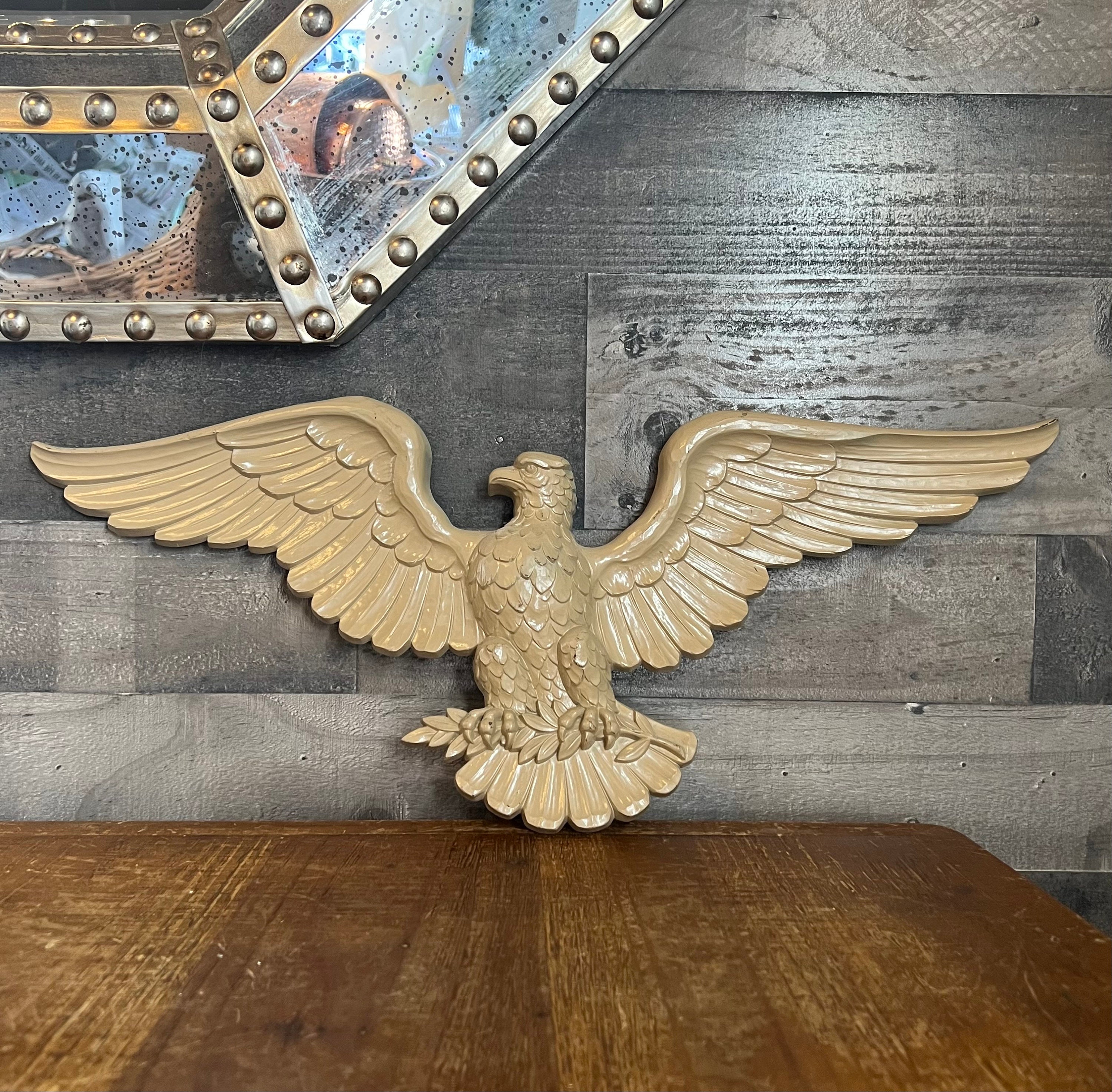 Vintage Syroco Eagle Wall Hanging Decor Americana Decor Rustic Home ...