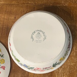 Vintage Royal Worcester Arcadia Pattern Fine Porcelain Covered Dish ...