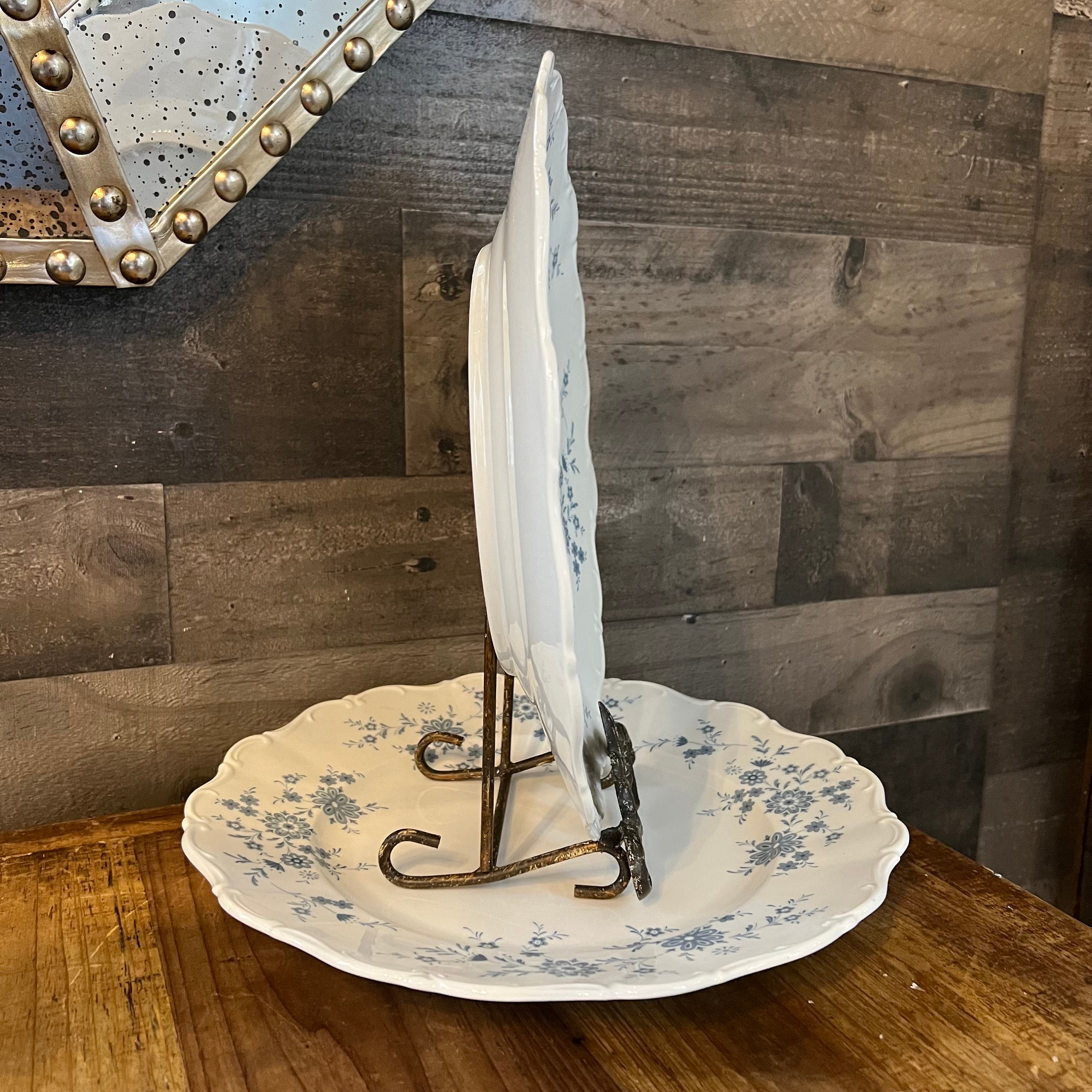 Seltmann Welden Bavarian Blue Christina Porcelain White and Blue Floral ...