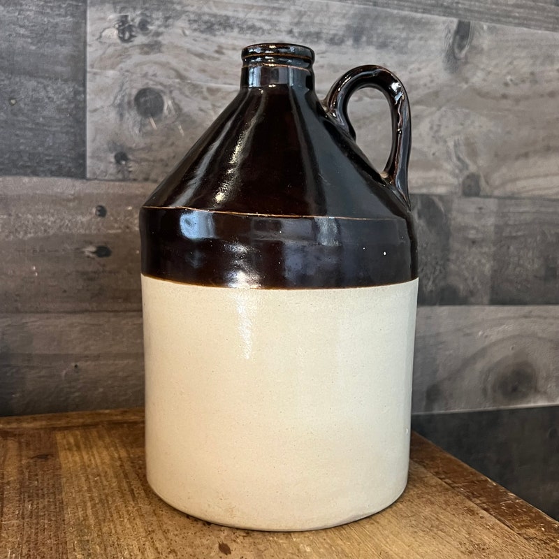 Brown Whiskey Jug - Etsy