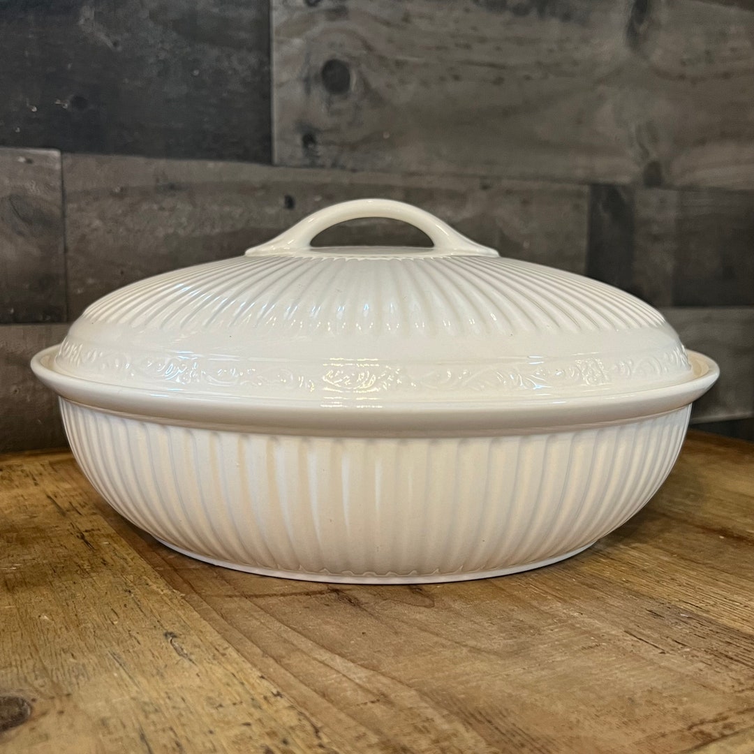 Mikasa Countryside SD900 Round Covered Casserole Dish - Server - Etsy