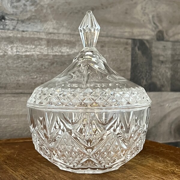 Crystal Candy Dish - Etsy