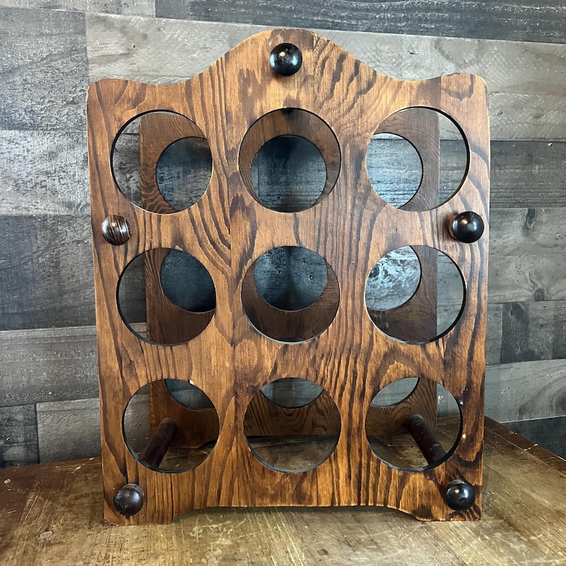 Antique Wine Rack - Etsy