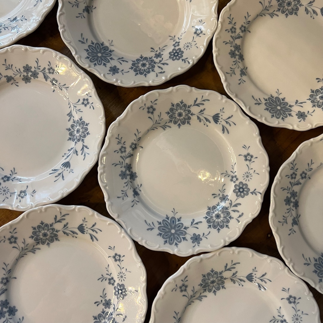 11 Bavarian Blue Christina Porcelain Seltmann Welden Bread and - Etsy