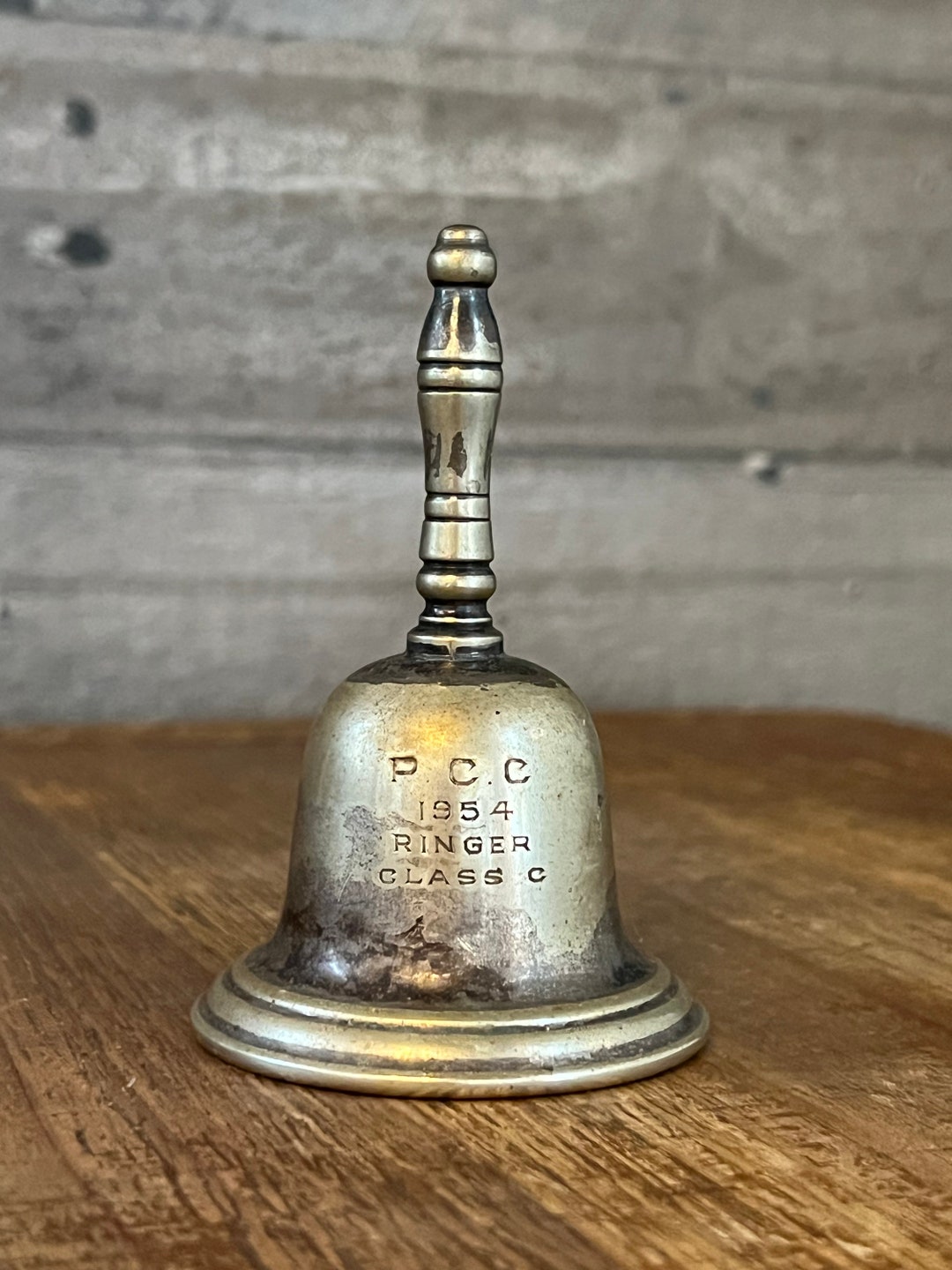 Vintage Regis Silver Plate Petite Bell - PCC 1954 Ringer Class C - Bell ...