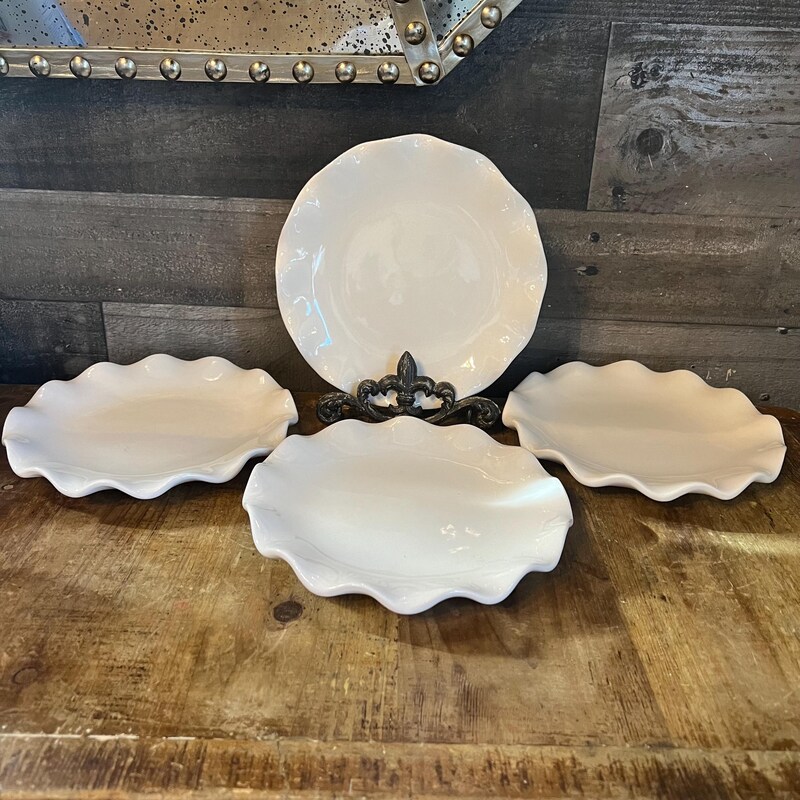 Ruffled Plates - Etsy