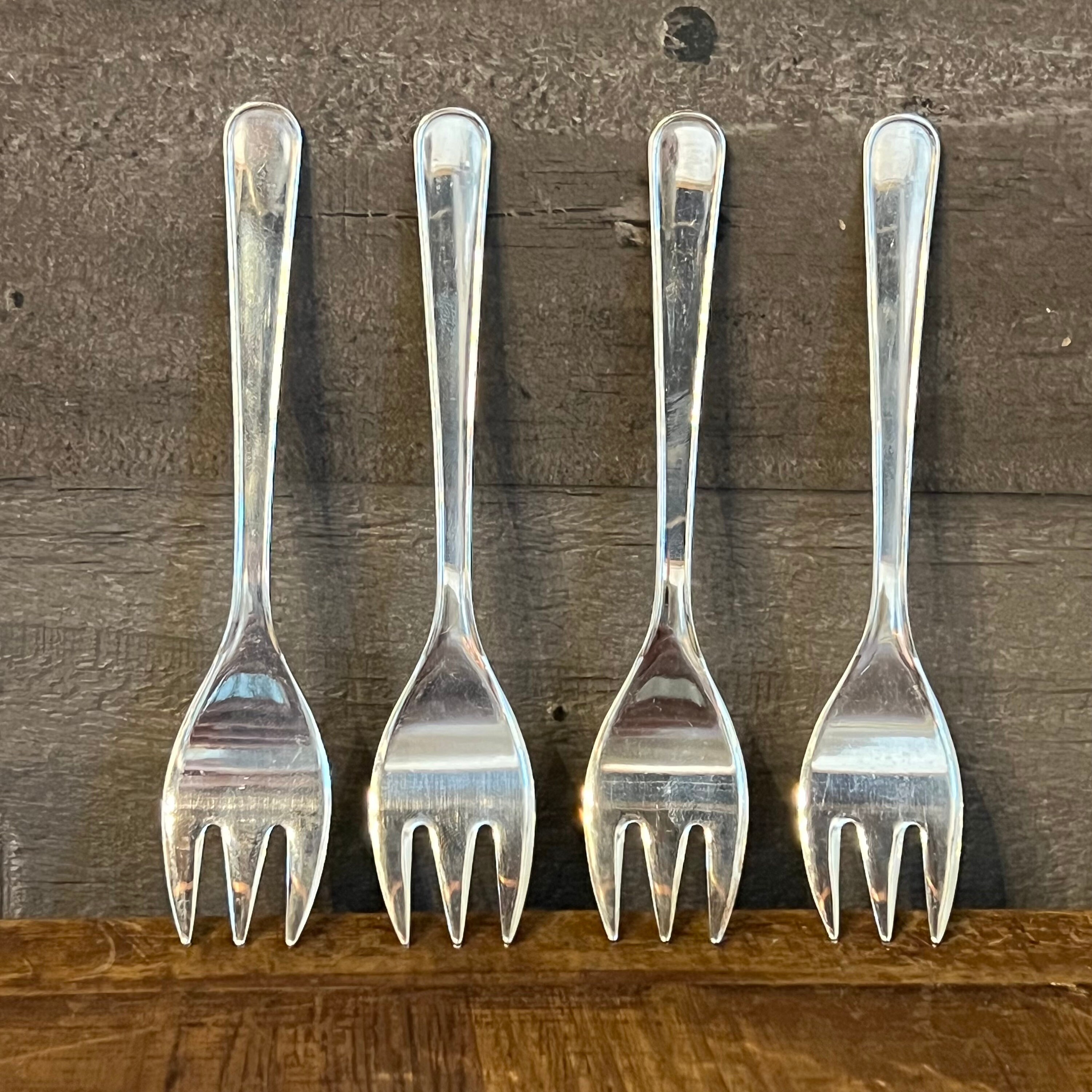 Vintage Leonard Silver Plate Italy Petite Forks Set of 4 - Etsy