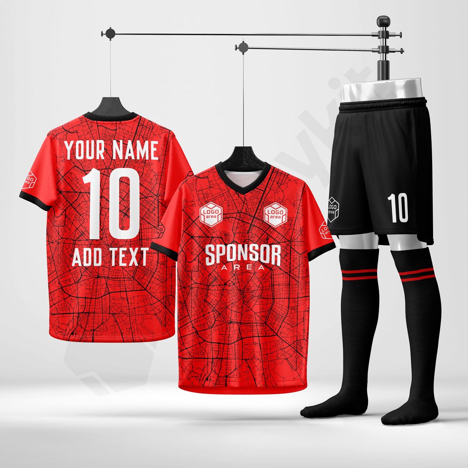 Custom Football Uniform Personalized Football Shirt and Short ...