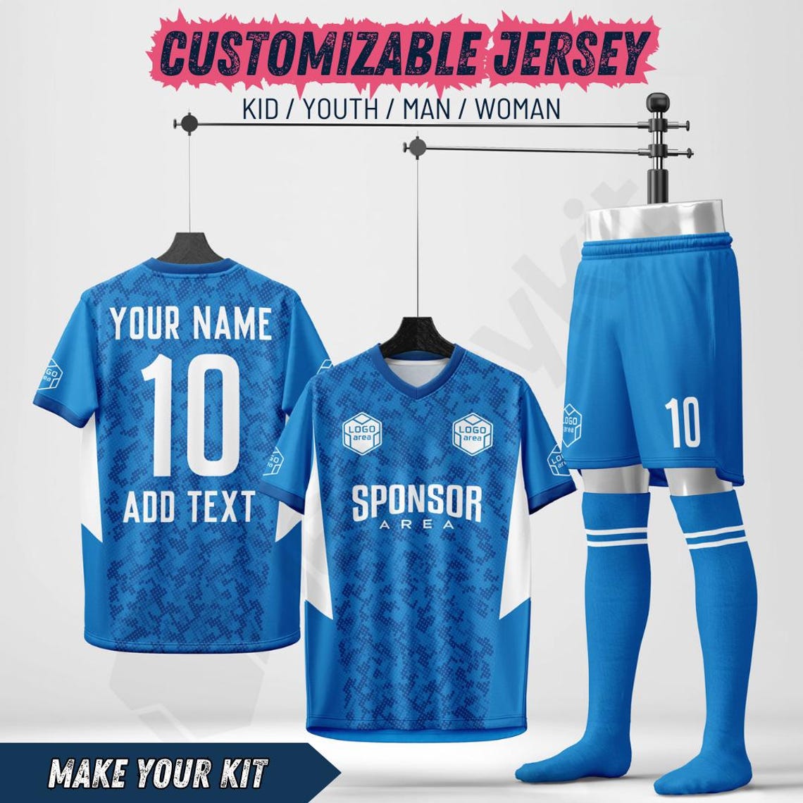 Custom Football Uniform Personalized Football Shirt and Short ...