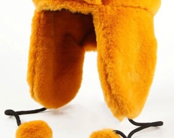 Orange Winter Hat - Etsy