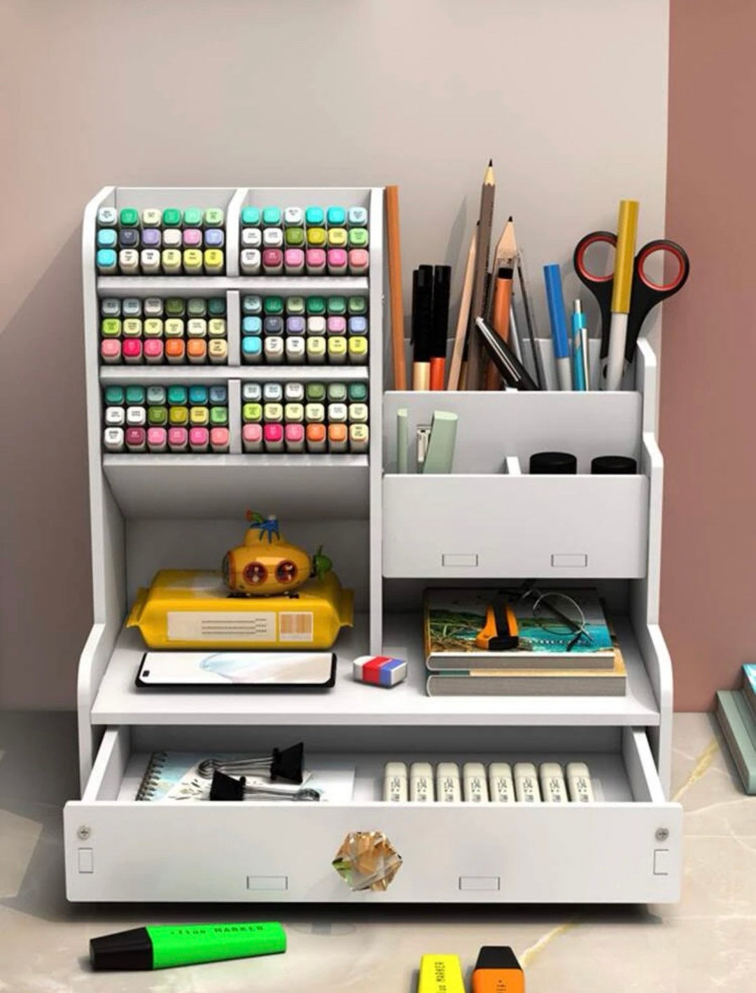 Desk Storage Multifunctional - Etsy