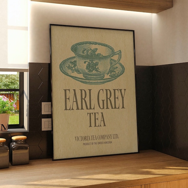 Tea Poster - Etsy
