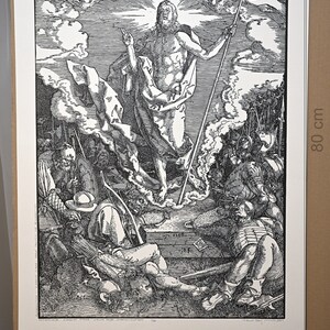 Albrecht Durer - Great Passion: the Resurection - Handmade Linocut ...