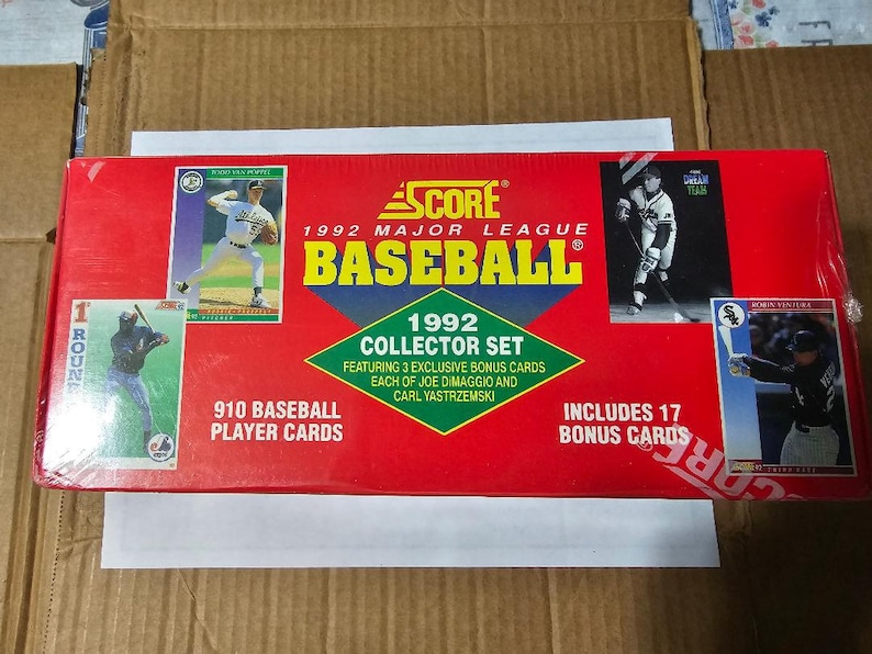 1992 Score Major League Baseball Collector Set - Etsy