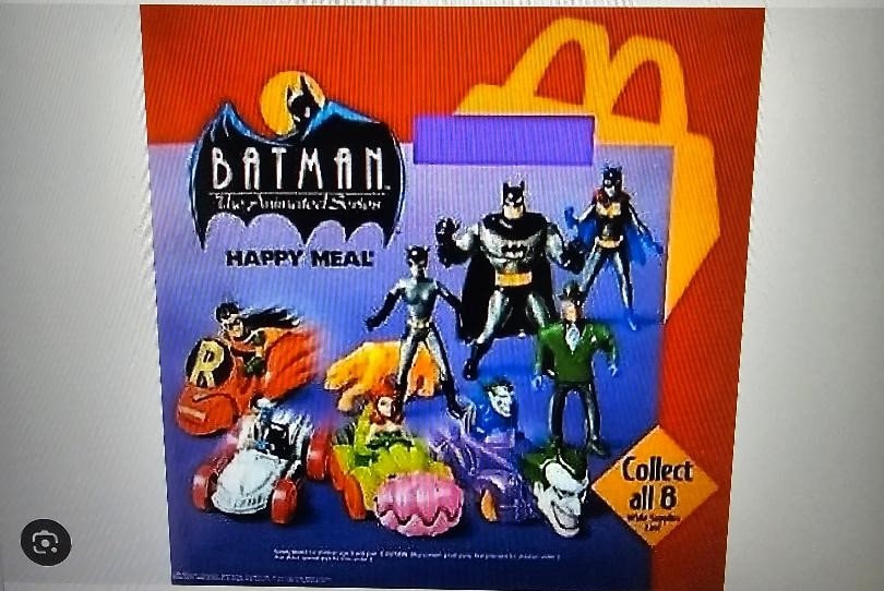 1993 Batman the Animated Series Mcdonalds Happy Meal Toys Set of 9 - Etsy