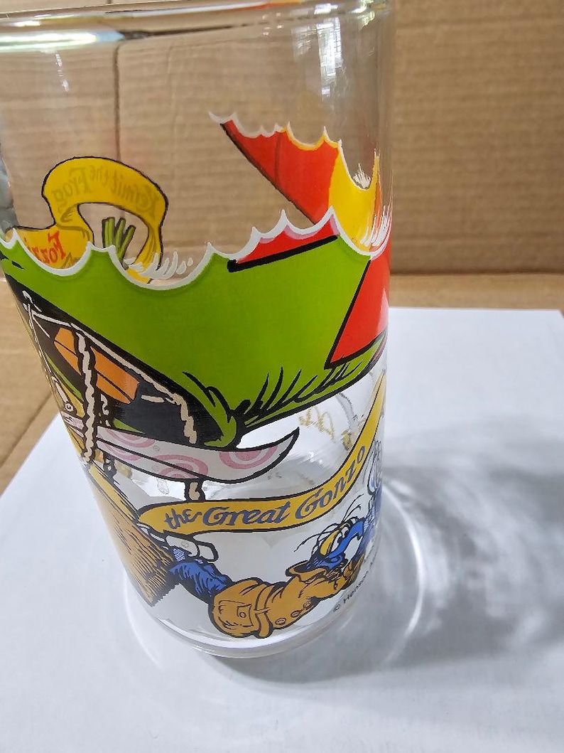 1981 Muppet Caper Mcdonald's Glass, Kermit, Fozzie, Gonzo - Etsy