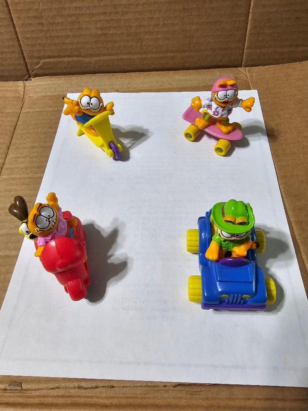 1978 Garfield Set of 4 - Etsy