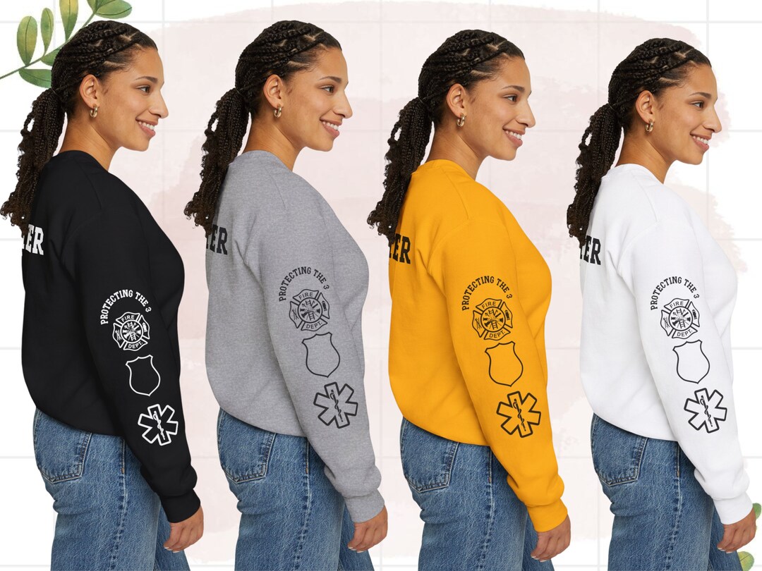 911 Dispatch Sweatshirt, Protecting the 3, Dispatcher Gift, Dispatcher ...