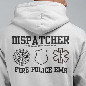 911 Dispatch Sweatshirt, 911 Dispatcher, Dispatcher Gift, Dispatcher ...