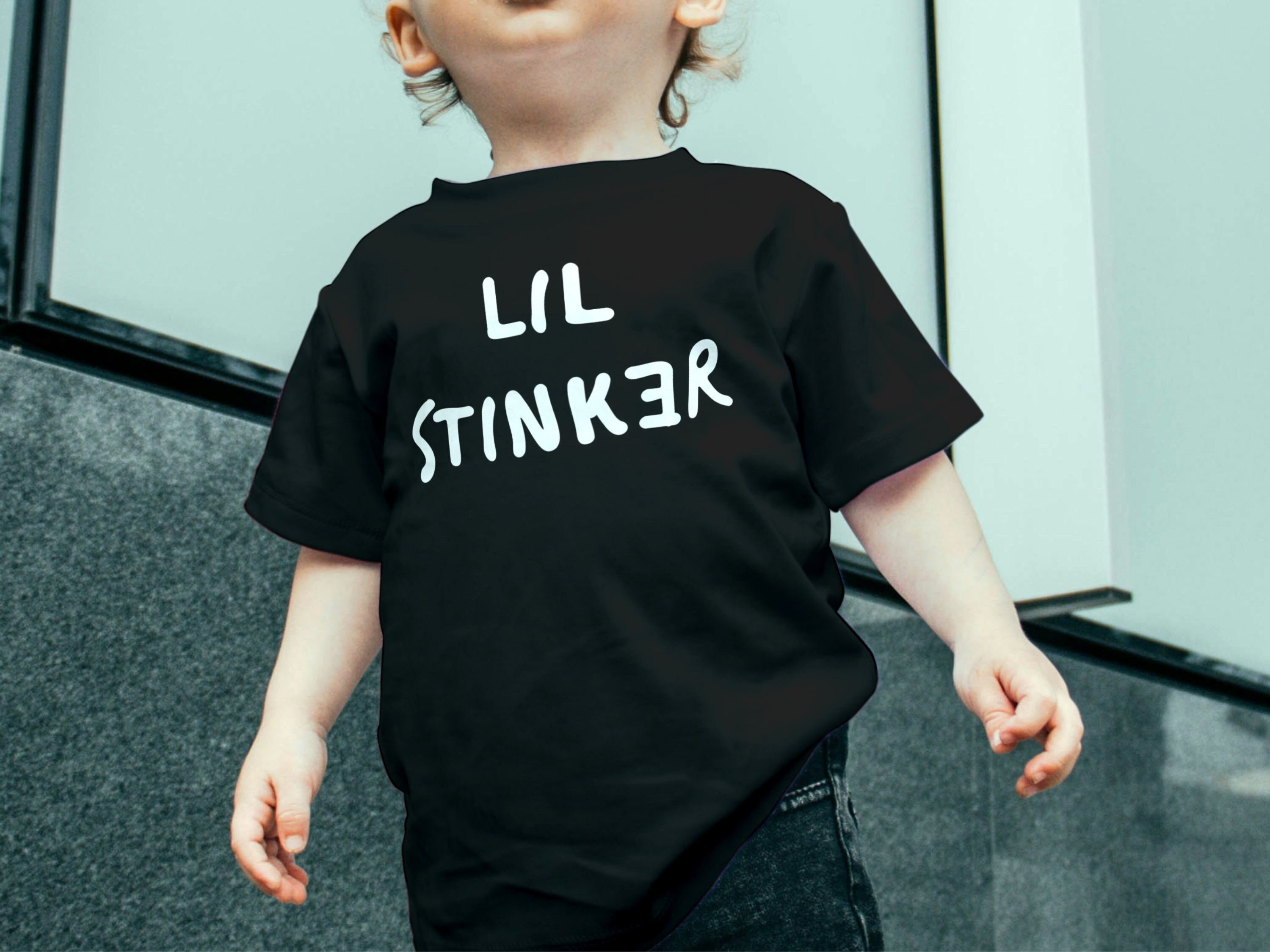 Lil Stinker Child Toddler Shirt, Funny Unisex Kids Tee, Edgy Kids Shirt ...