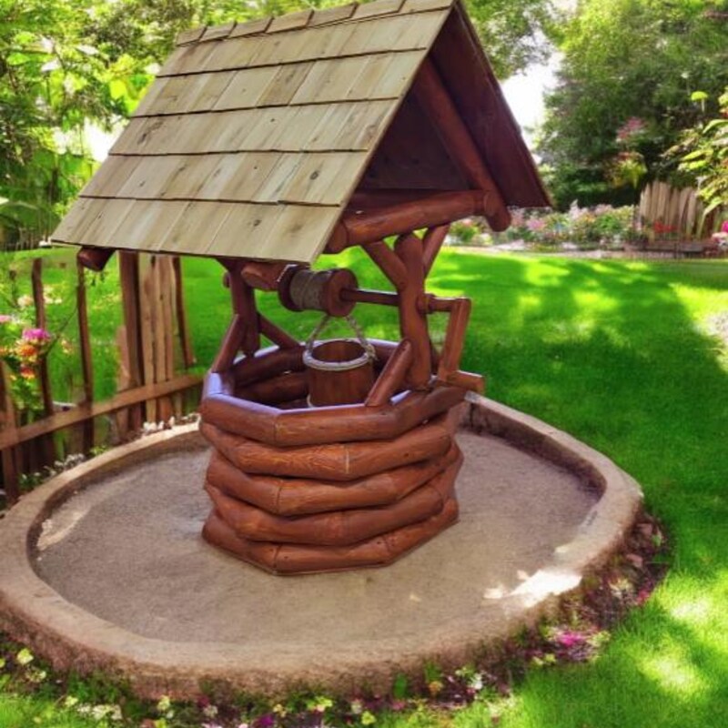 Large Wishing Well - Etsy
