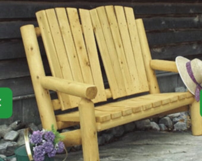 Log Stool Log Bench Log Furniture Rustic Lodge Cabin Decor - Etsy