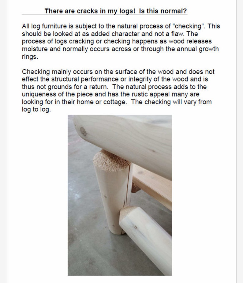 Cedar Log End Table Rustic - Etsy