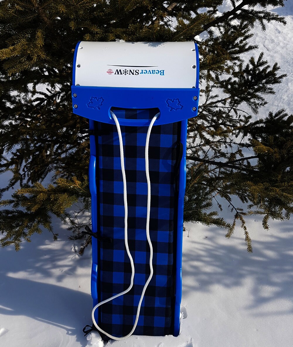 42 Inch Toboggan With Pad Blue - Etsy